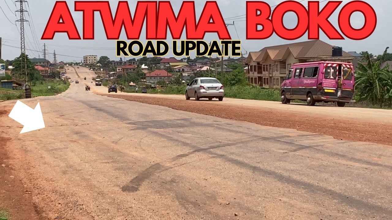 Latest Update on Atwima Boko Road Construction Project. - YouTube