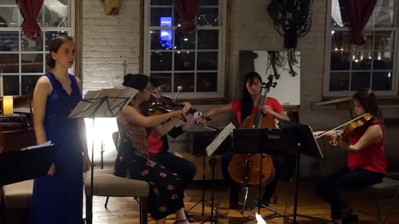 Ginastera - String Quartet No. 3: I. Contemplativo - YouTube