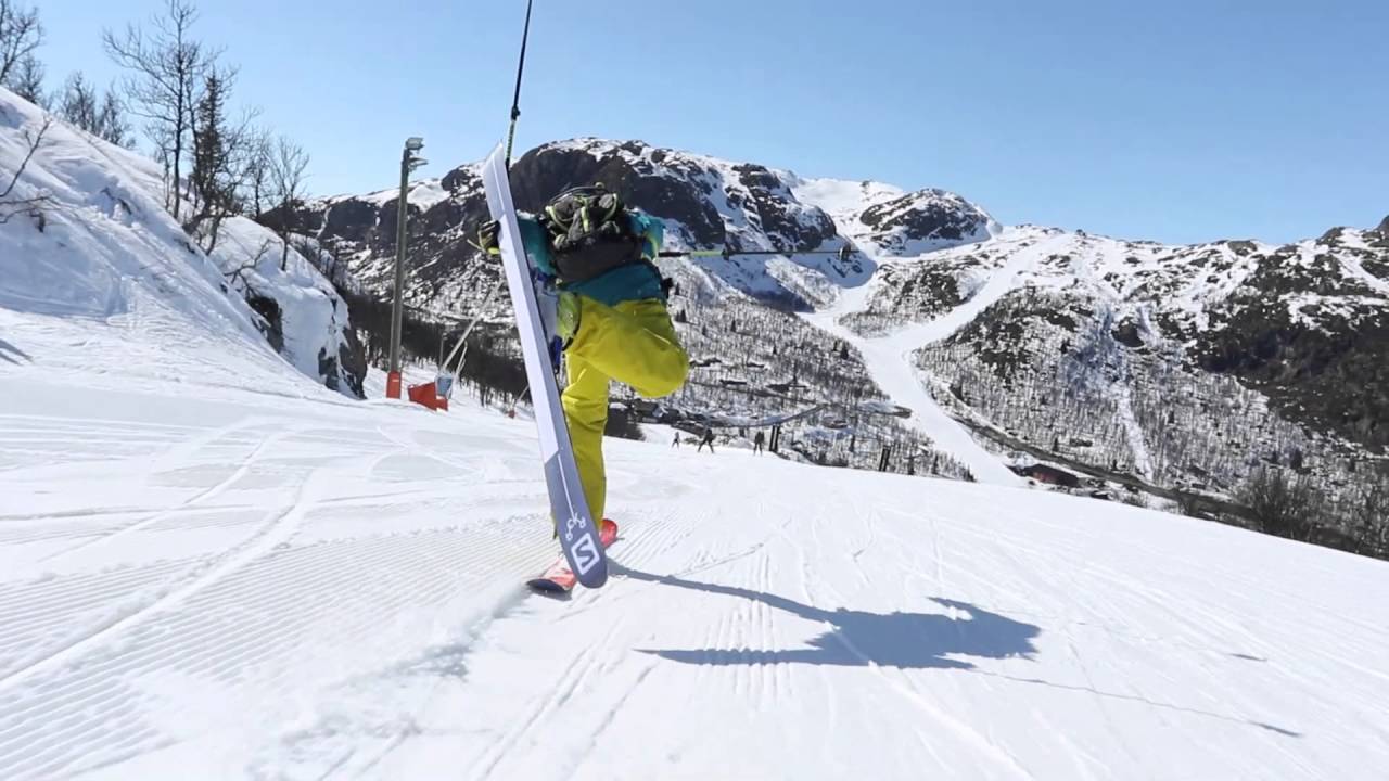 Hemsedal - Springshred med Kaj Zackrisson - YouTube