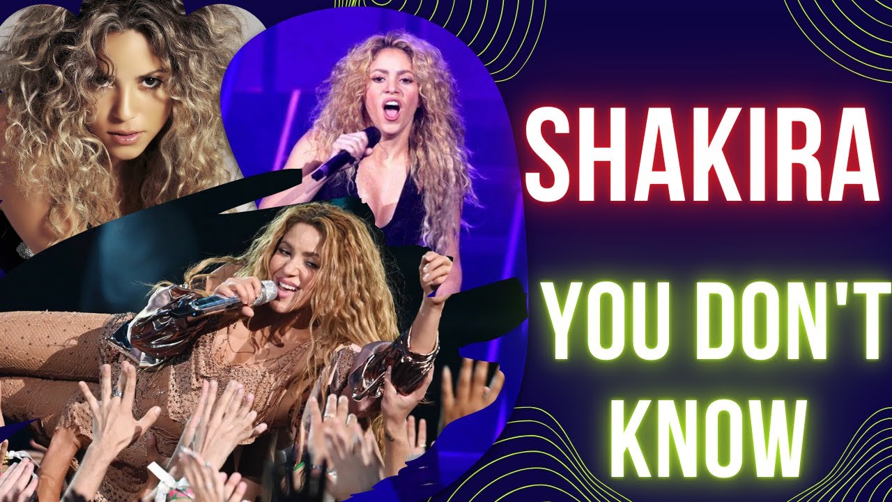 Shakira’s Secrets to Success | The journey of Shakira #shakira # ...