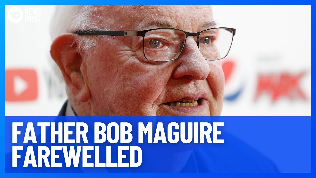 Father Bob Farewelled At State Funeral - YouTube
