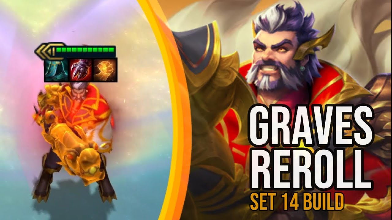 NEW OP Graves Reroll - 4 Golden Ox / 4 Divinicorp - TFT Set 14 Guide ...