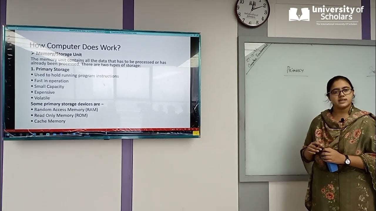 Computer Fundamental | Lecture-1 | CSE | Sanjida Afroz Shimu | University of Scholars - YouTube