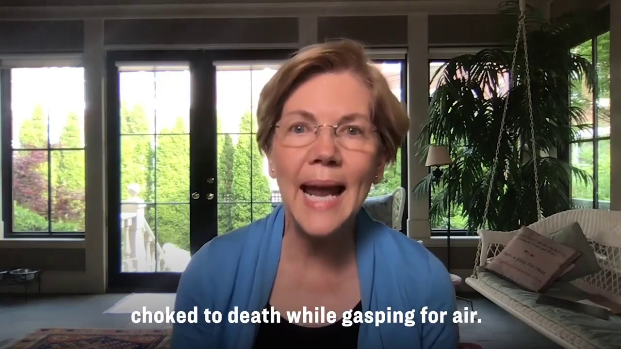 Elizabeth Warren on the Death of George Floyd - YouTube