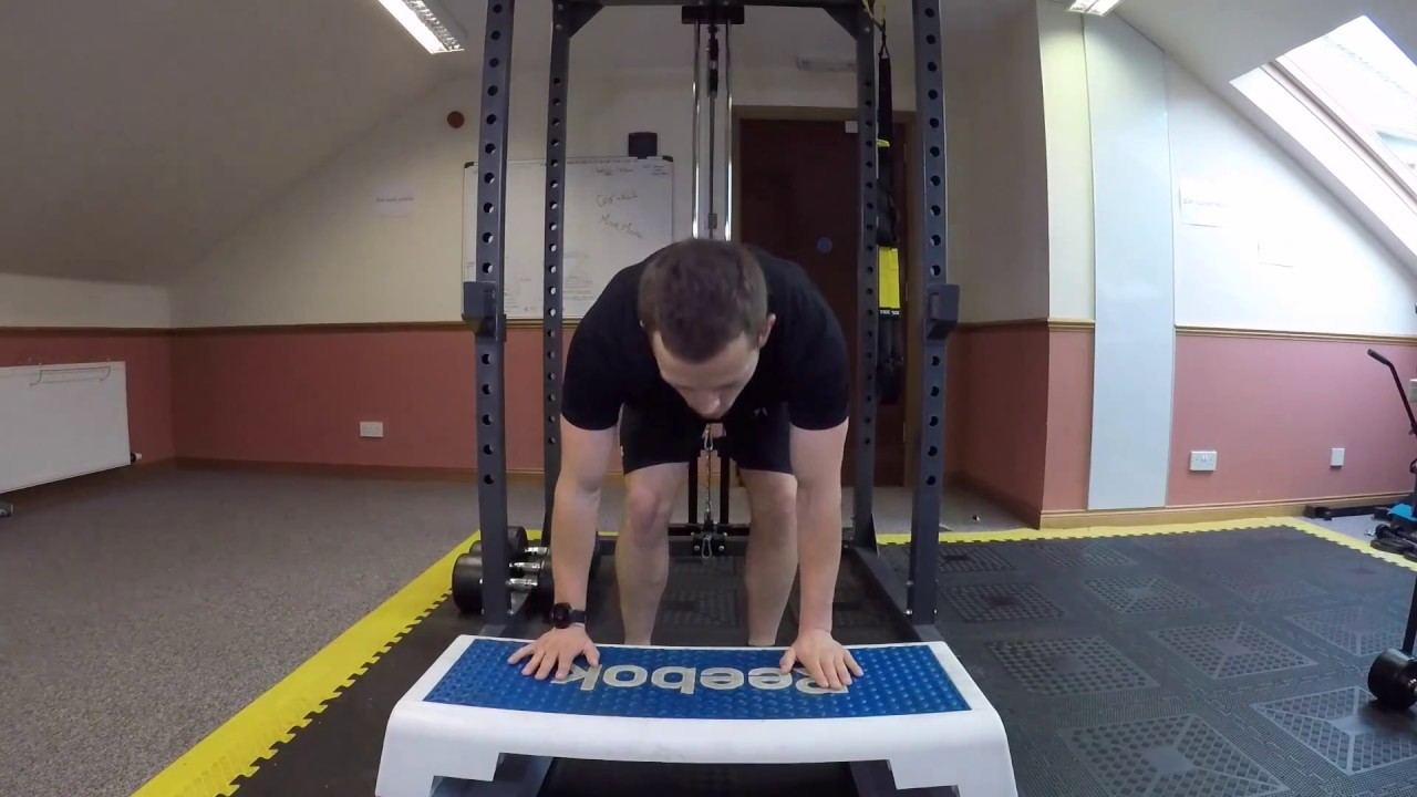 Step Burpee Progressions Hart Fitness - YouTube