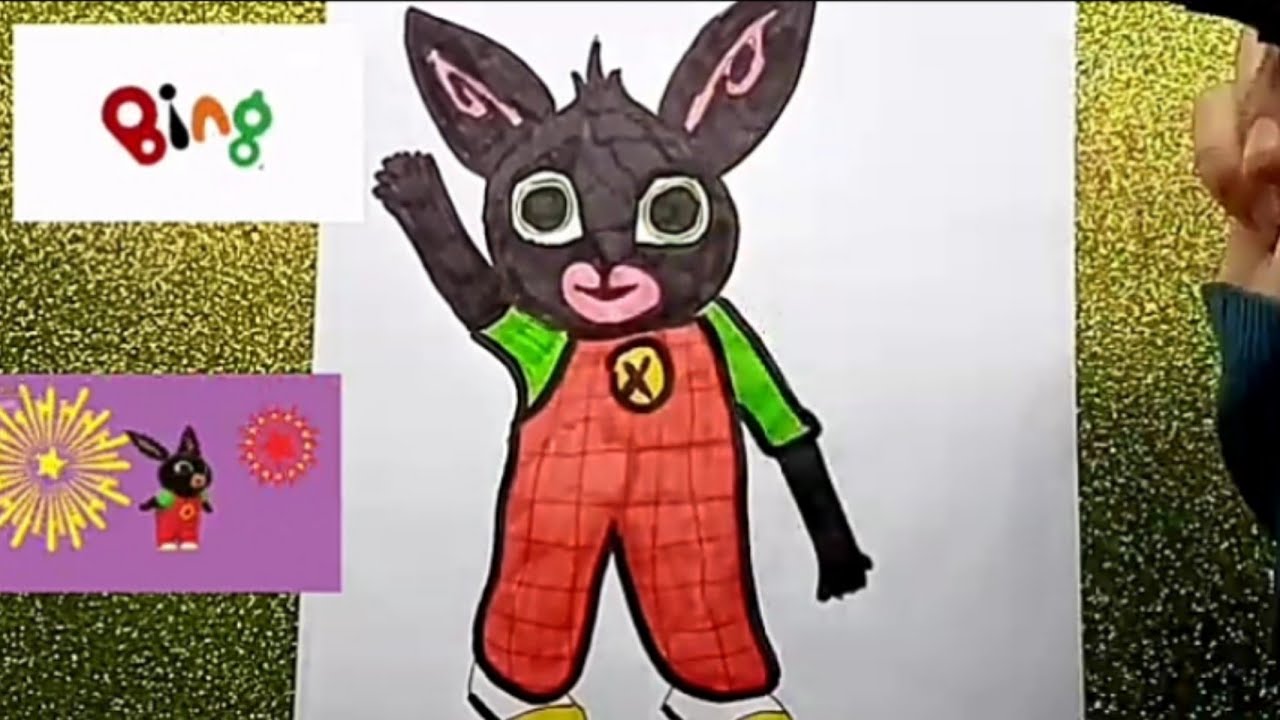 HOW TO DRAW BING (COME DISEGNARE BING) 🔔👍😉#funkeepart #howtodraw - YouTube