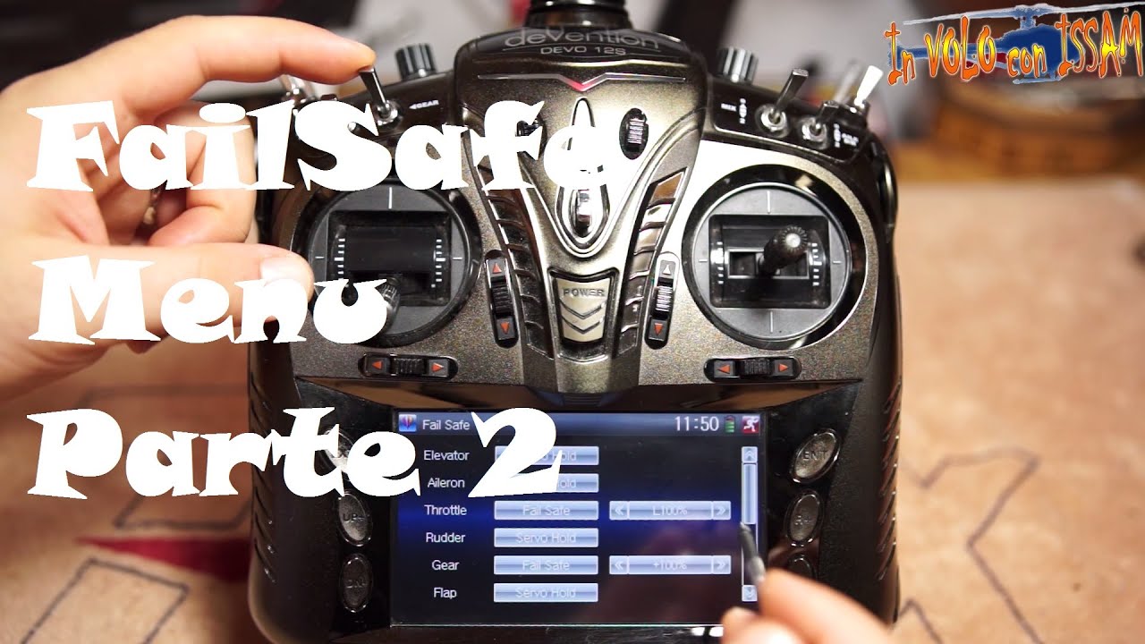 Fail Safe - Parte 2 - Configurazione della radio trasmittente - YouTube