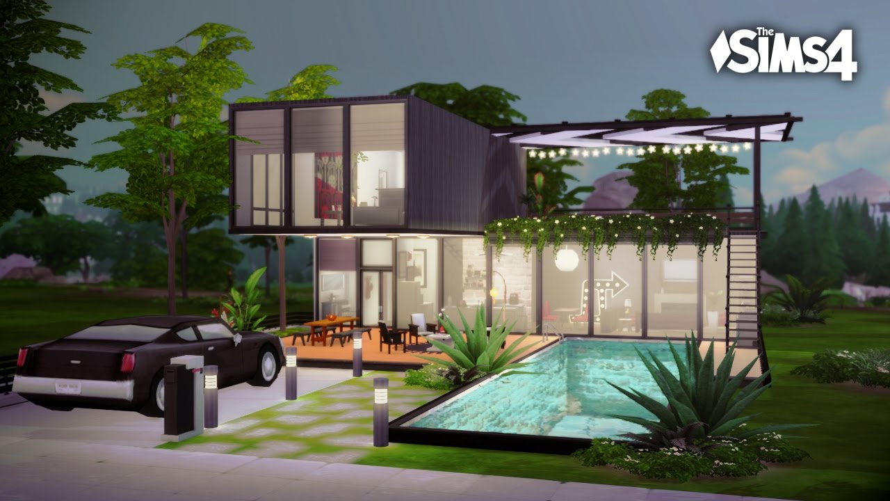 A Bachelor Container Home | Speed Build - YouTube