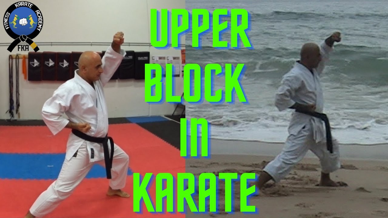 basic karate blocks step by step part 2 - YouTube