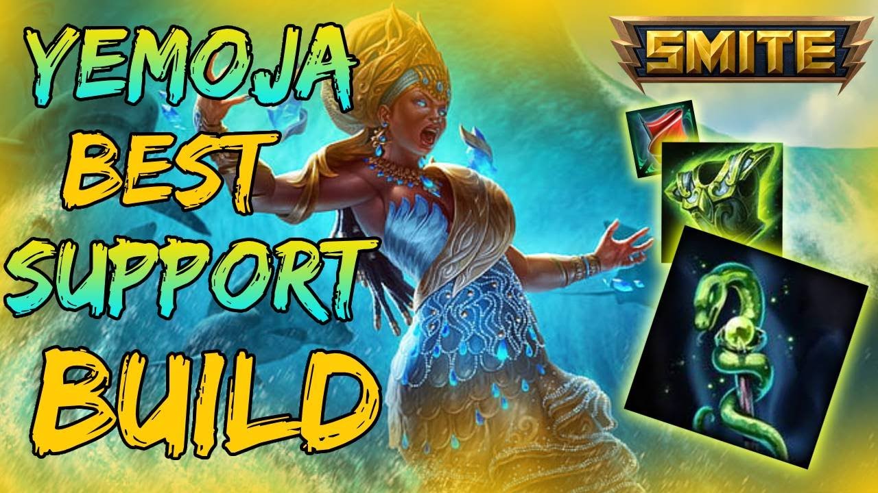 SMITE Yemoja Best Support Build (Arena) - YouTube