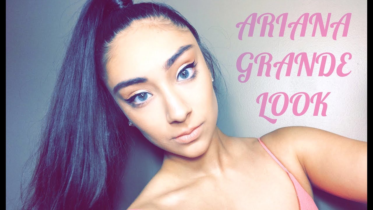 ARIANA GRANDE MAKEUP TUTORIAL♡ - YouTube