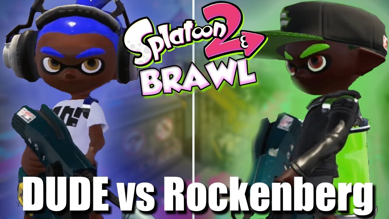 Splatoon 2 - The Splatuber Brawl: ThatSrb2DUDE vs Rockenberg - YouTube