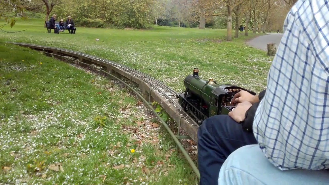 Mote Park miniature railway - YouTube