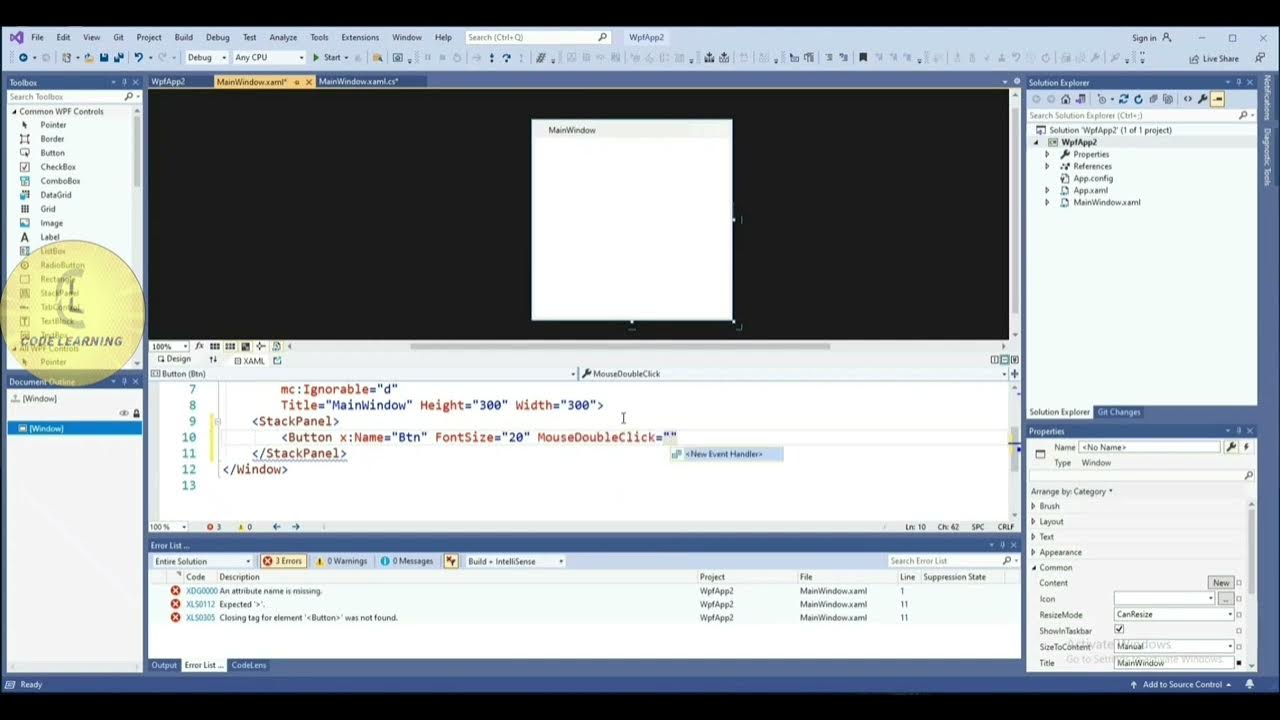 Wpf Complete Enum Codelearning Youtube