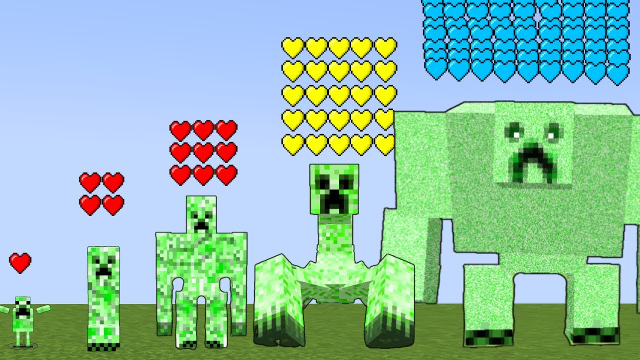 which creeper mobs is immortal ? - YouTube