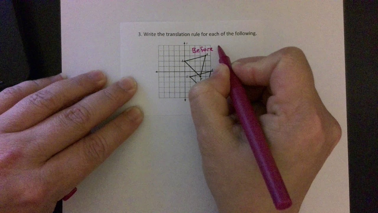 Writing a transformation Rule given a graph - YouTube