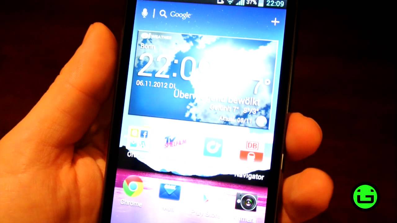 Quick Memo & Quick Translator auf dem LG Optimus L9 [Test] - YouTube