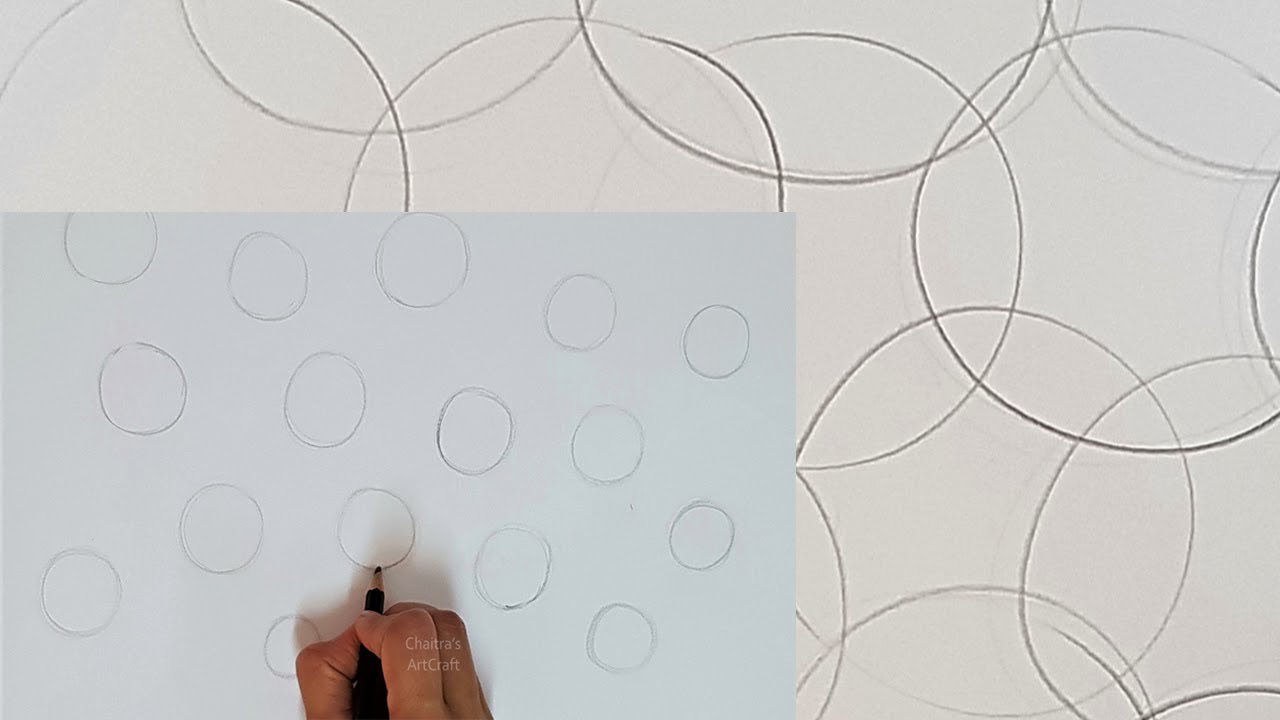 How to draw freehand circles | Drawing exercise | Art lesson | Drawing ...