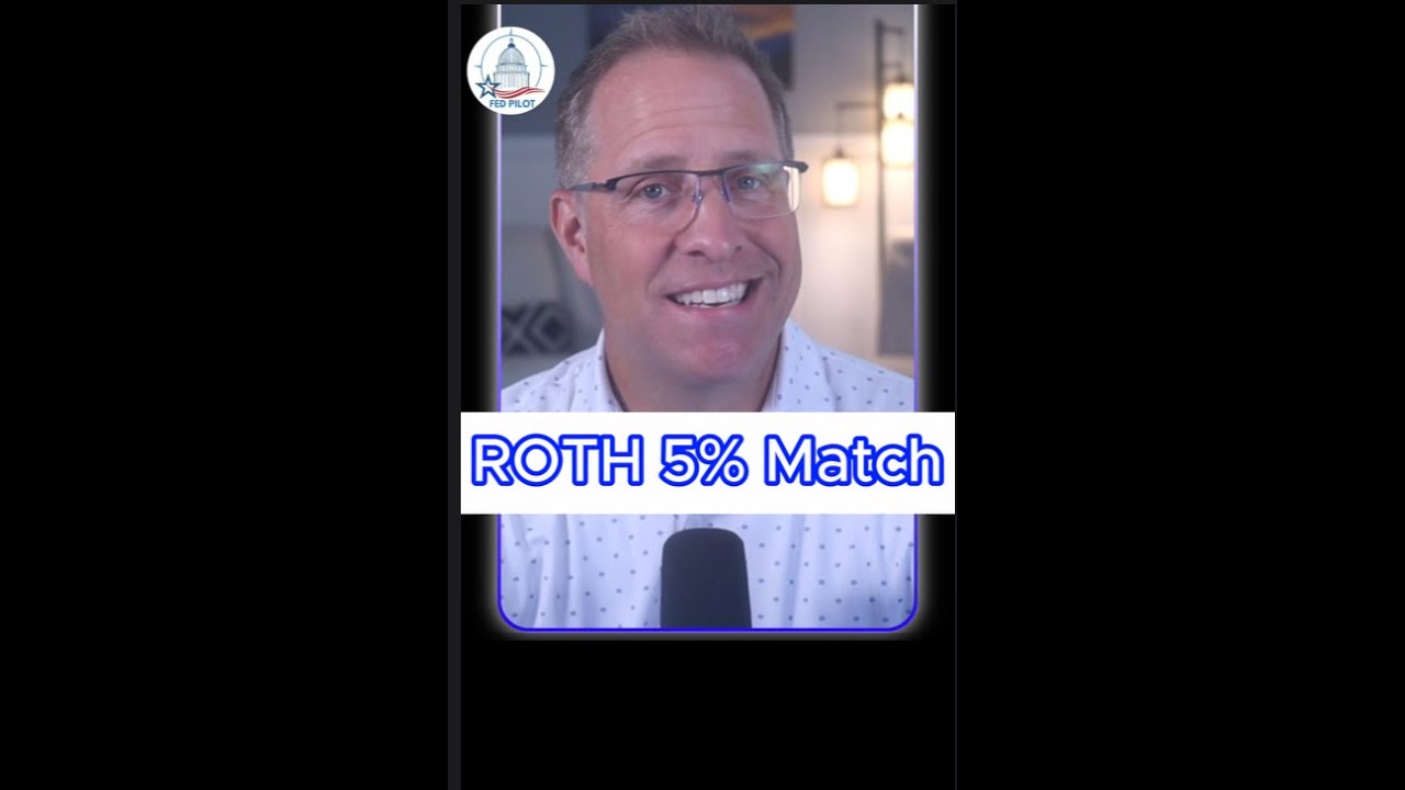 ROTH and 5% match - YouTube