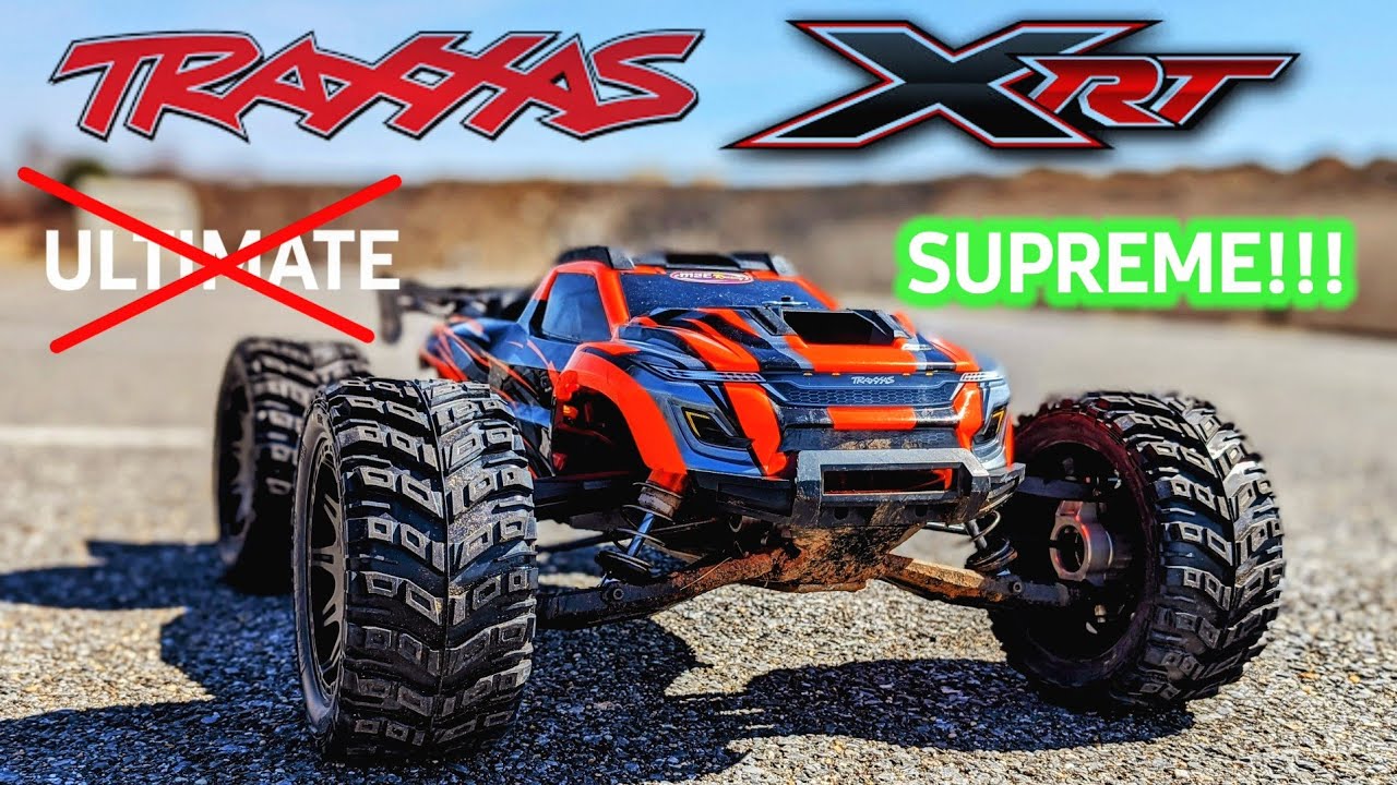 Traxxas XRT. Supreme Basher. Masher X belted tires. Lock n Loaded ...