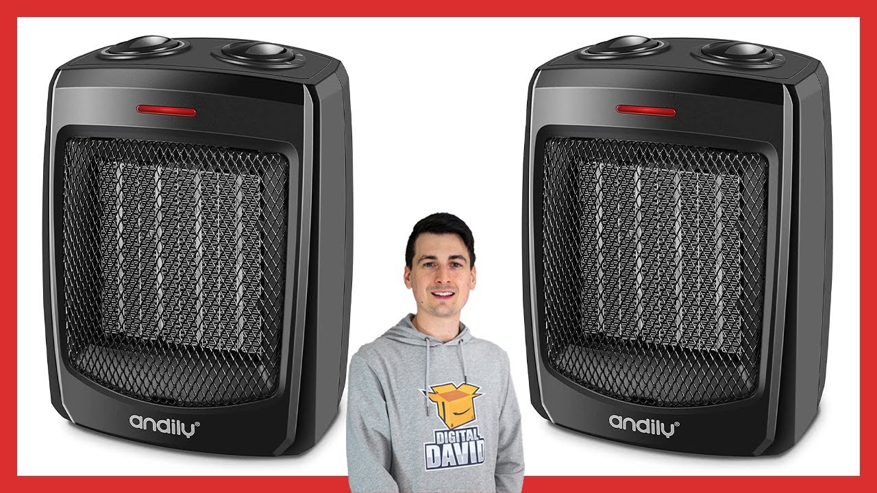 Andily Space Heater Electric Heater Review - YouTube