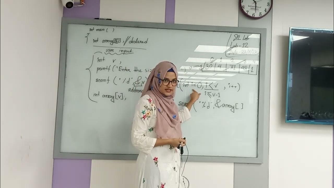 Structured Programming Language|Section-A|Lab-12|CSE|Ayehsa Siddiqua| University of Scholars ...