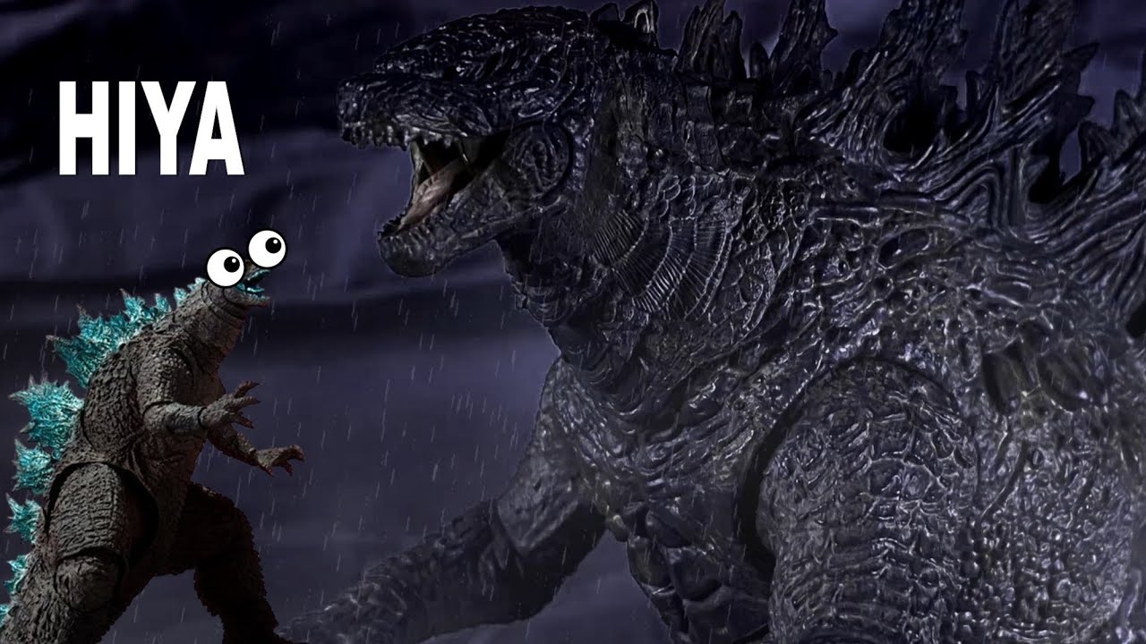 Godzilla Hiya toy review - YouTube