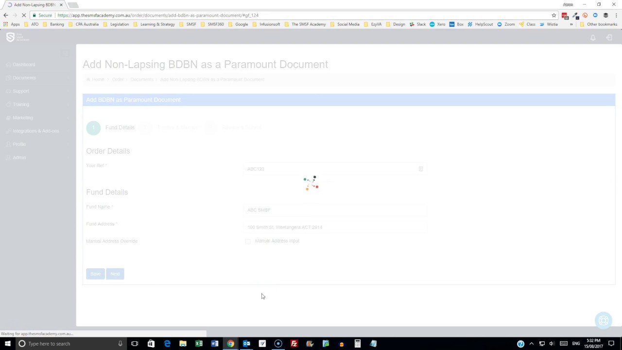 Add a Non-Lapsing BDBN as Paramount Document - YouTube