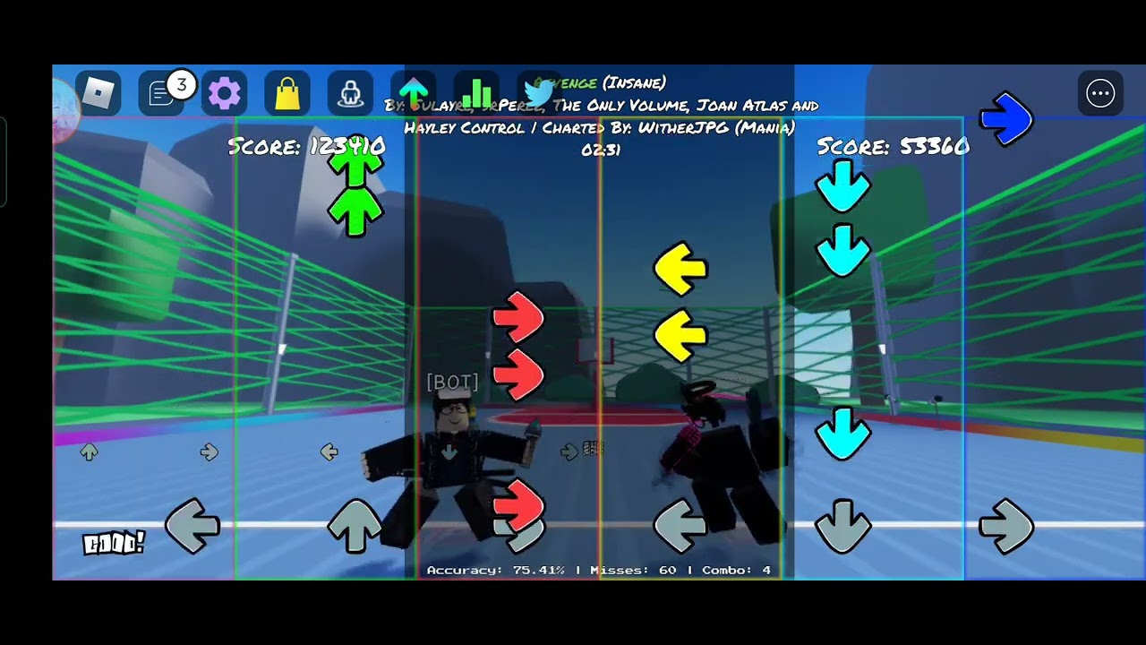 fnf 6k test play - YouTube