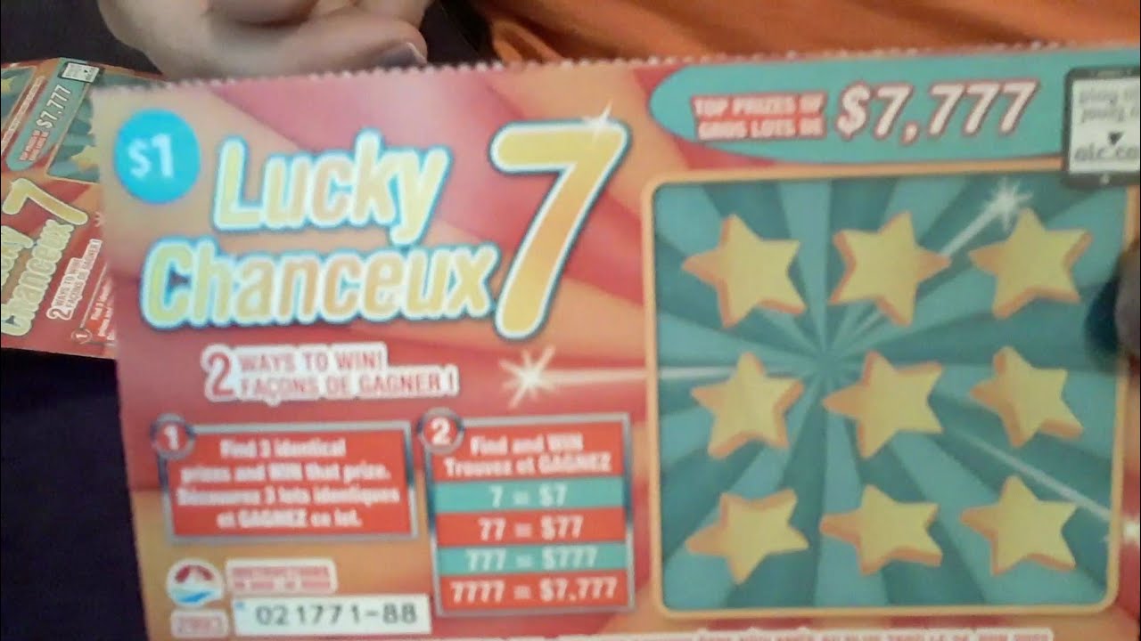 Lucky 7 scratch off tickets - YouTube