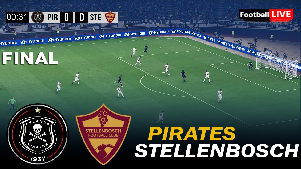 ORLANDO PIRATES vs STELLENBOSCH - FINAL MTN 8 WAFA WAFA 2025 | Full ...