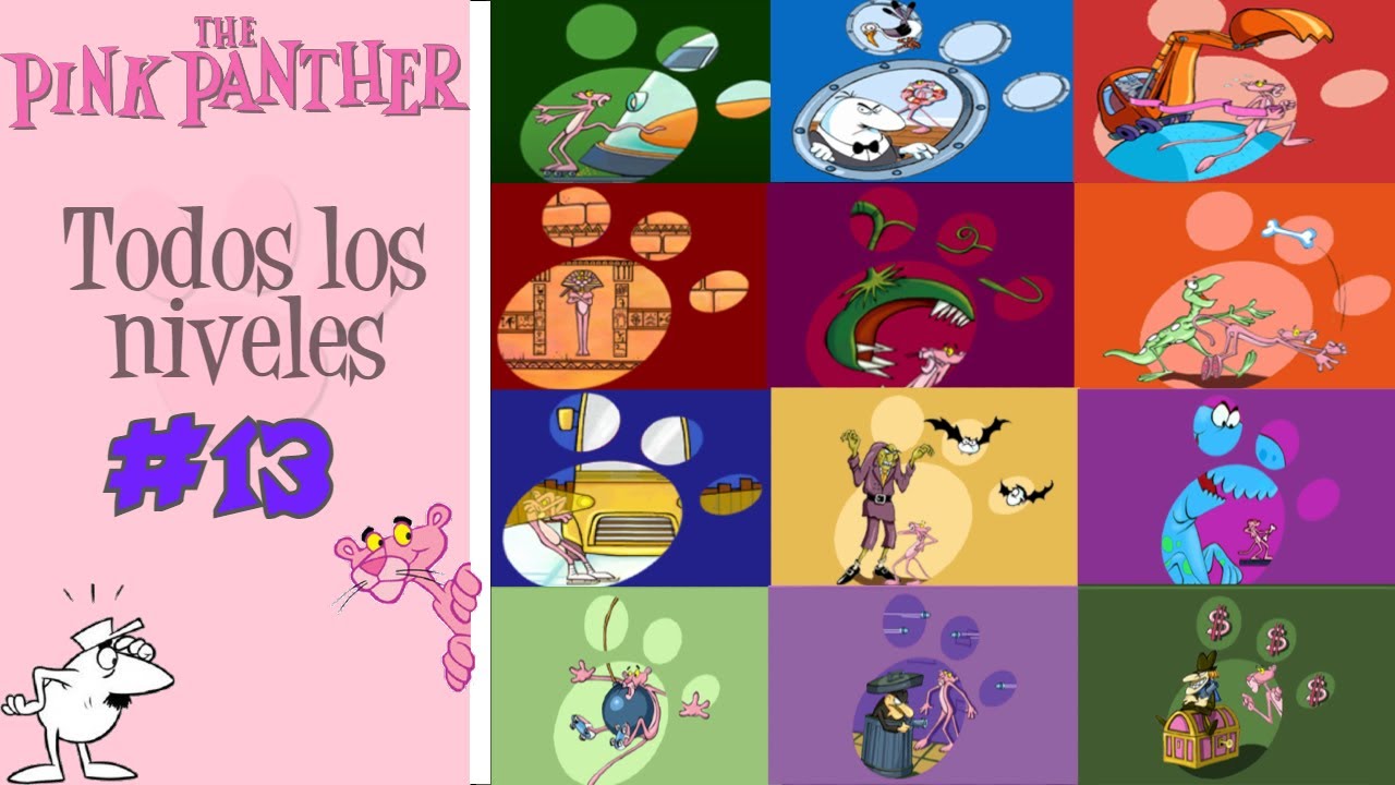 LA PANTERA ROSA (PS1) #13 - Todos los niveles - YouTube