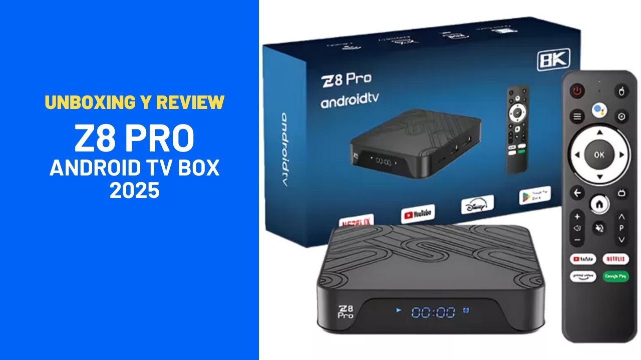 Unboxing y Configuracion Tv Box Z8 Pro LA VERDAD 2025 - YouTube