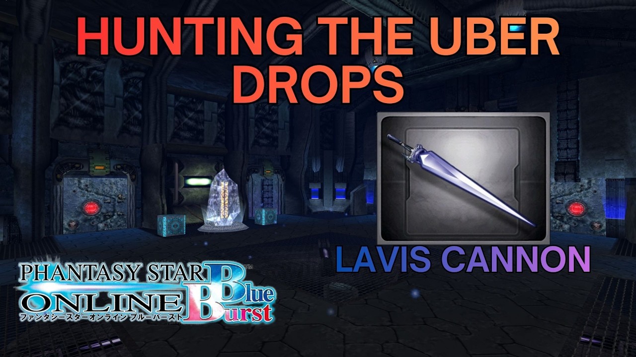 [PSO: Blue Burst] Hunting the Uber Drops: Lavis Cannon - YouTube