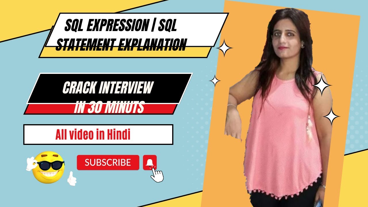 SQL Expression | SQL Statement Explanation #youtubevideo #viralytvideo ...