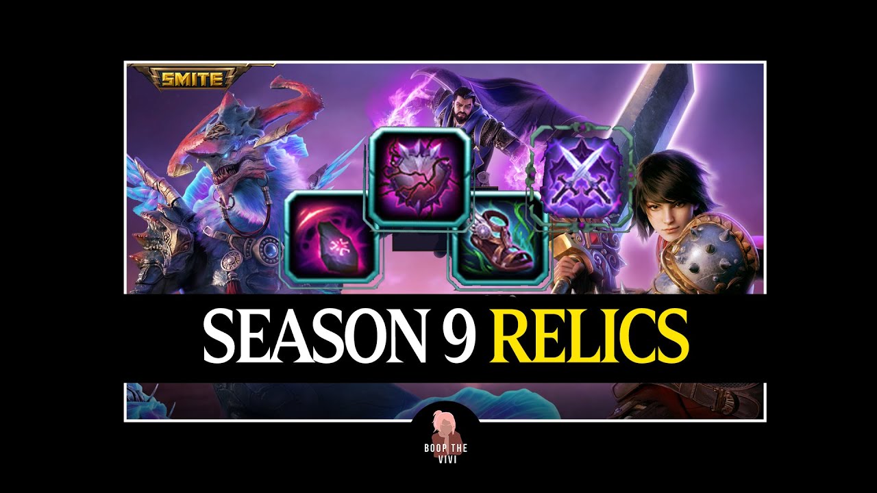 WHAT DO THE SEASON 9 RELICS DO? - VERY QUICK BEGINNER SMITE RELIC GUIDE ...
