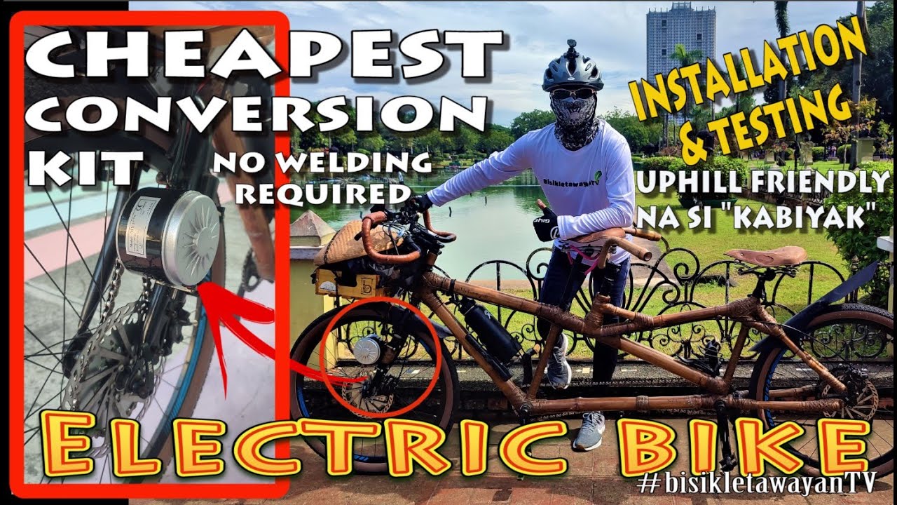 DIY | Cheapest E-Bike Conversion Kit | No Welding Required | HOW MUCH ...