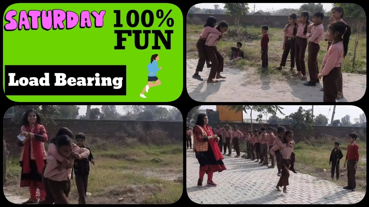 Saturday Fun Activity || Load Bearing Race || 😊 - YouTube
