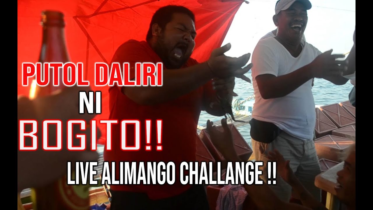 BOGITO NAAKSIDENTE SA LIVE ALIMANGO CHALLENGE !! - YouTube