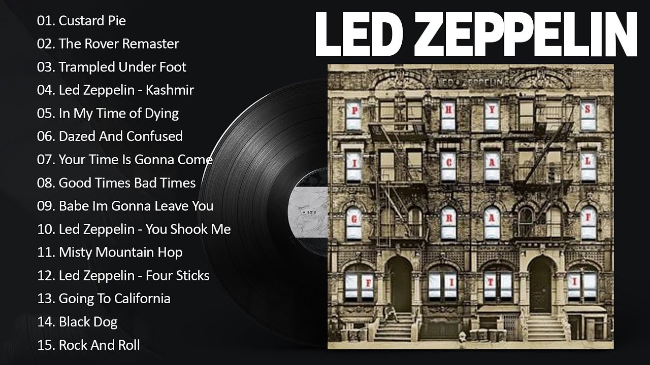 Greatest Hits Of Led Zeppelin Full Album 🎵🎵 Classic Rock Songs Of All ...