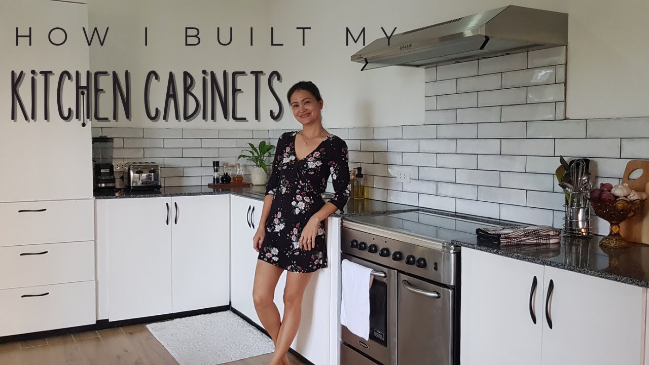 How I built my Kitchen Cabinets Part 1 - YouTube