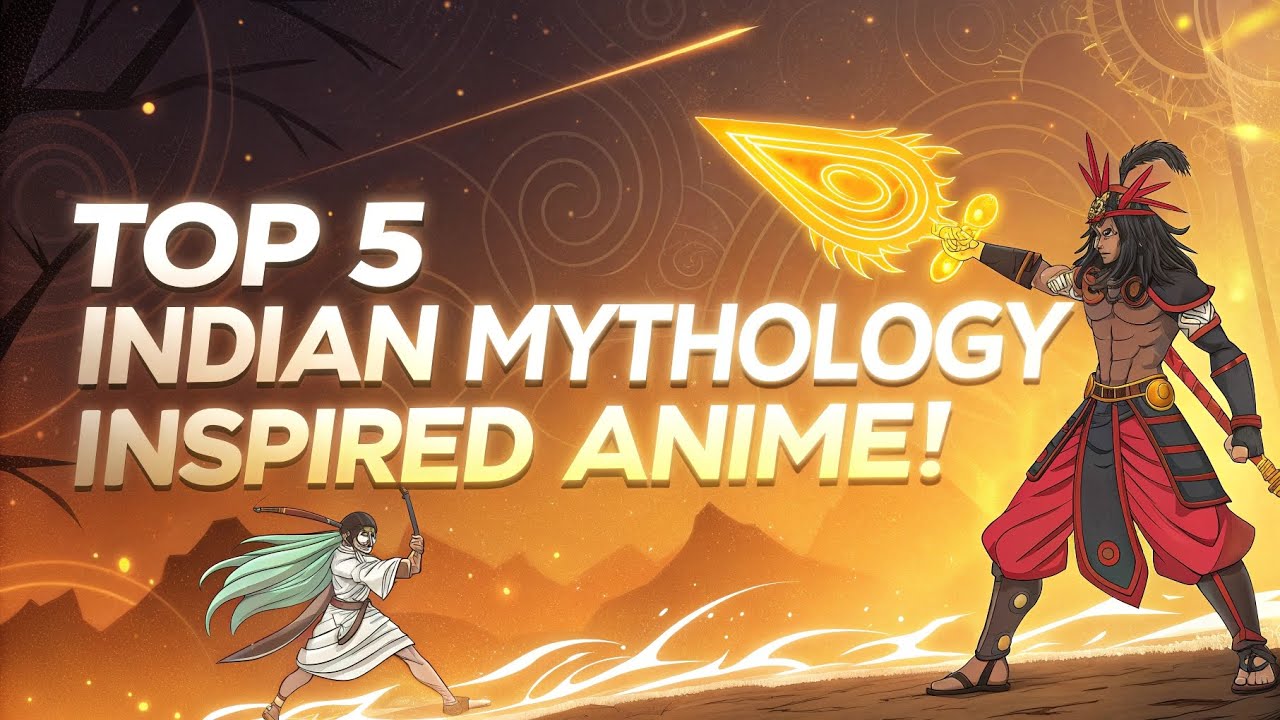 🔥 Top 5 Indian Mythology-Inspired Anime! 🇮🇳 | Anime Jisme Hai Bharat Ki ...