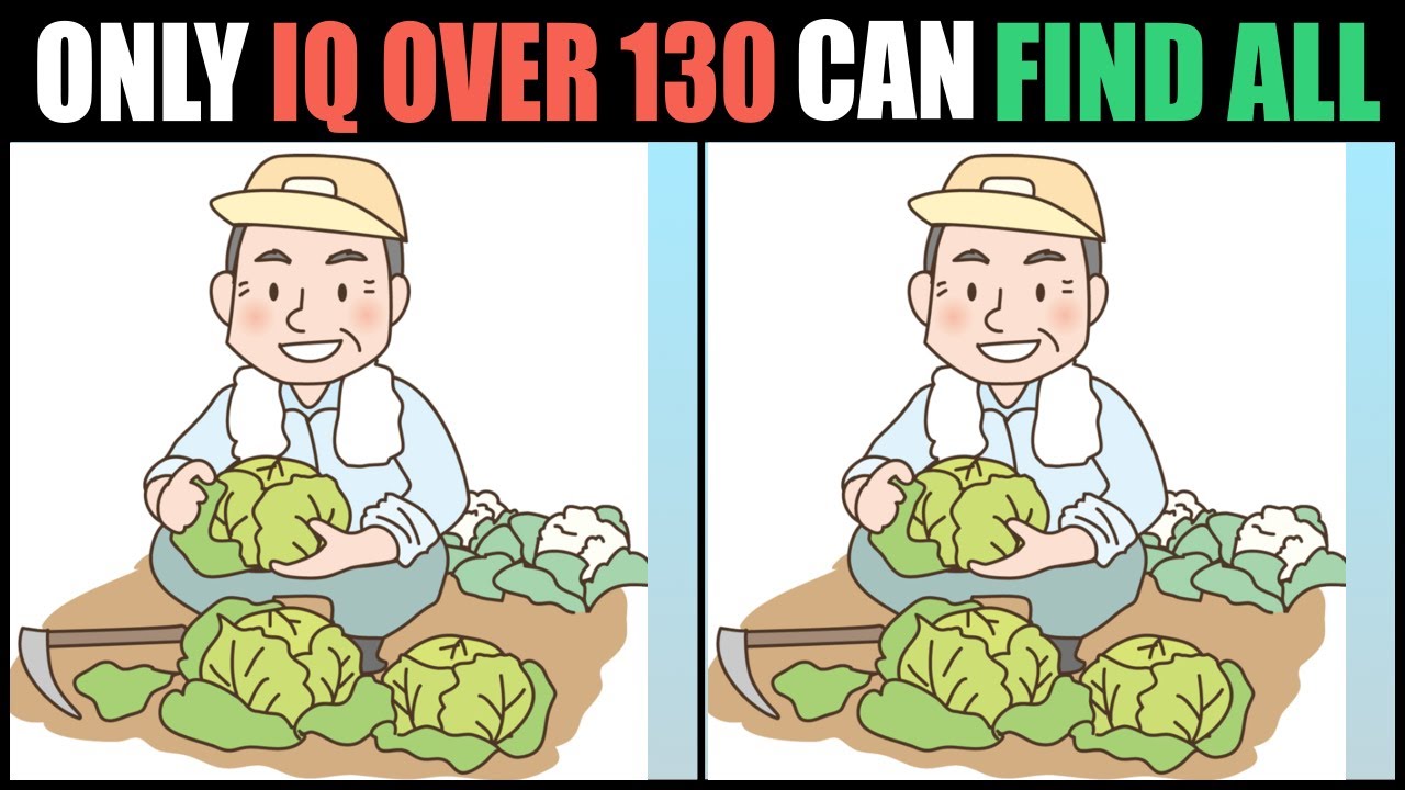 Spot The Difference : Only Genius can Find It? [ Find The Difference ...