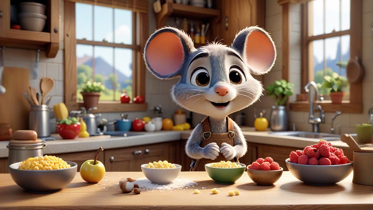 Millie the Mouse Bakes a Pie | Fun Story Song for Kids | Nursery Rhymes ...