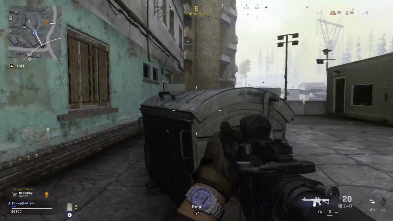 Enemy Precision Airstrike Sends Him FLYING in Warzone - YouTube