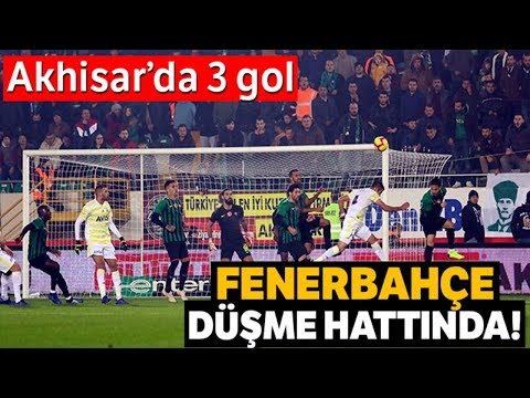 Akhisarspor 3-0 Fenerbahçe | Fener Düşme Hattında