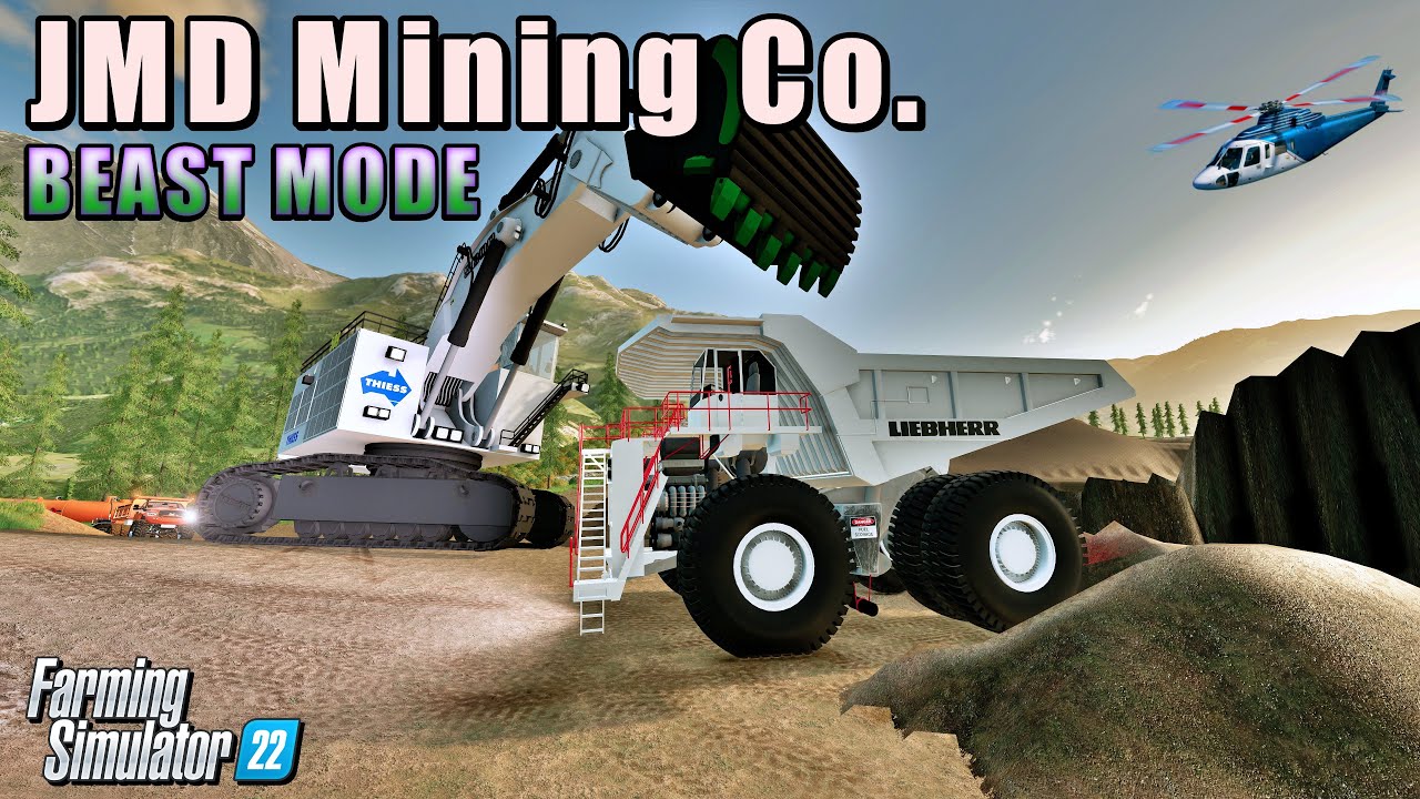JMD Mining Co Episode 7 - BEAST MODE with FS Miner MODS!! - YouTube