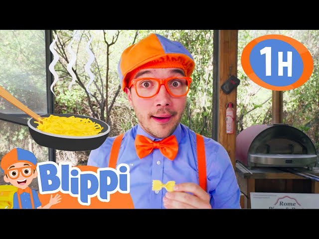 Blippi Learns Pasta Shapes! 🍝 | Educational Kids Videos | Fun Food ...