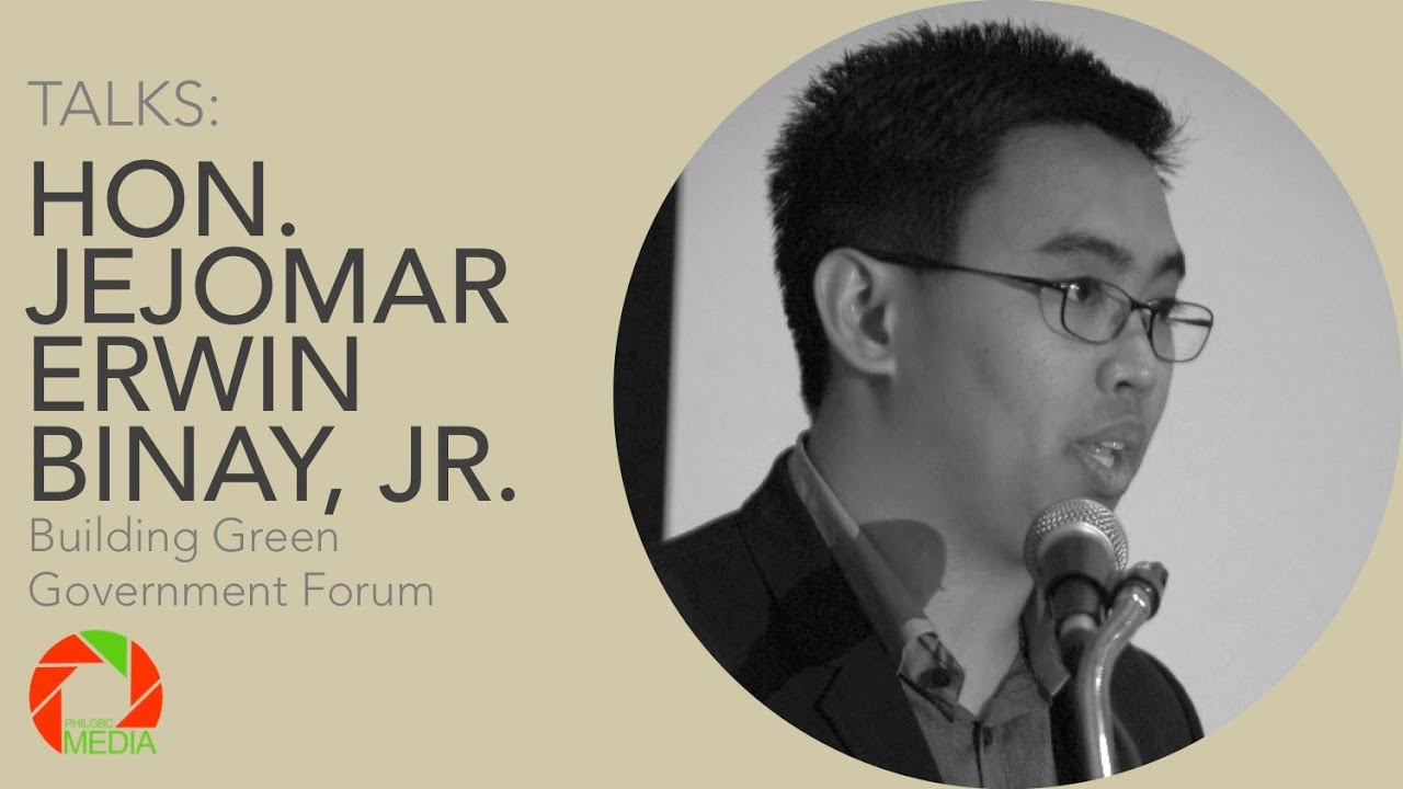 Hon. Jejomar Erwin Binay Jr., PHILGBC BG Government Forum - YouTube