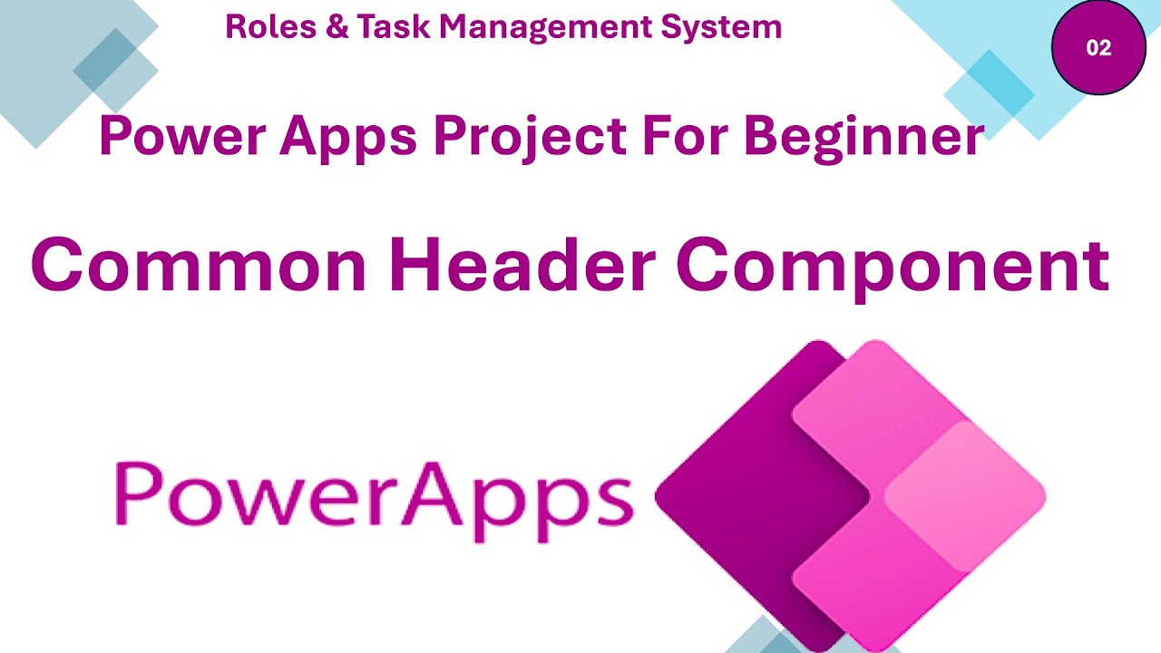 How to Create a Common Header in Power Apps | Beginner's Tutorial in ...
